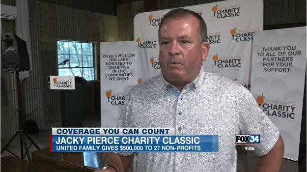 UNITED FAMILY DONATES $500K THROUGH JACKY PIERCE CHARITY CLASSIC ...
